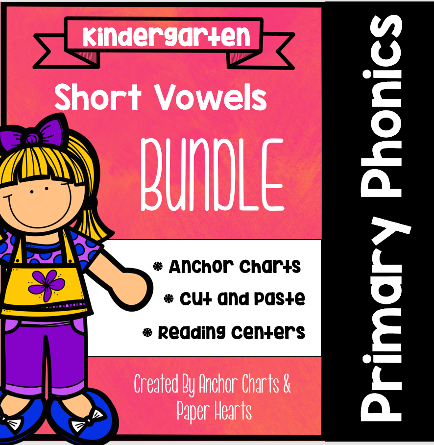 Fun and Engaging Short Vowel Activities for Kindergarten and First Gra ...